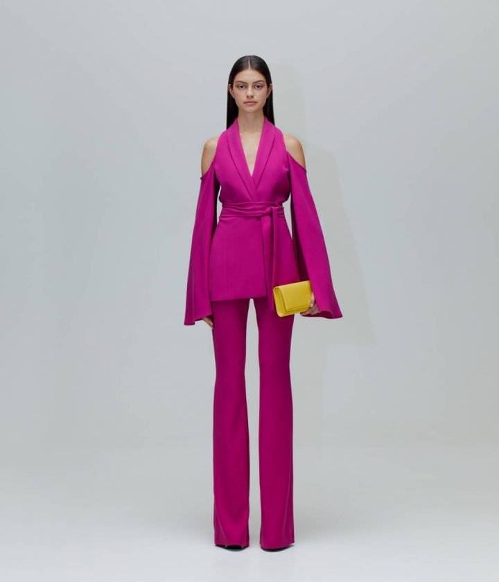 Spanish suit with lapels manila shawl - Ze García