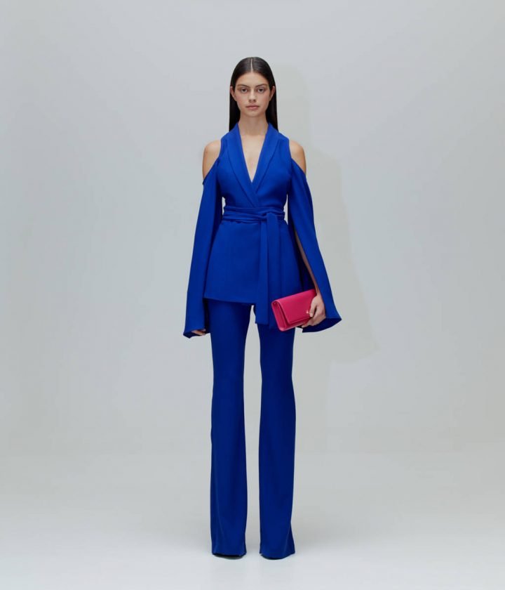 Spanish suit with lapels manila shawl - Ze García